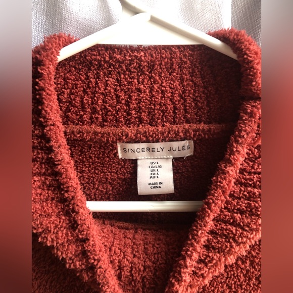 Sincerly Jules | Sweaters | Sincerely Jules Sherpa Soft Stretchy Knit ...